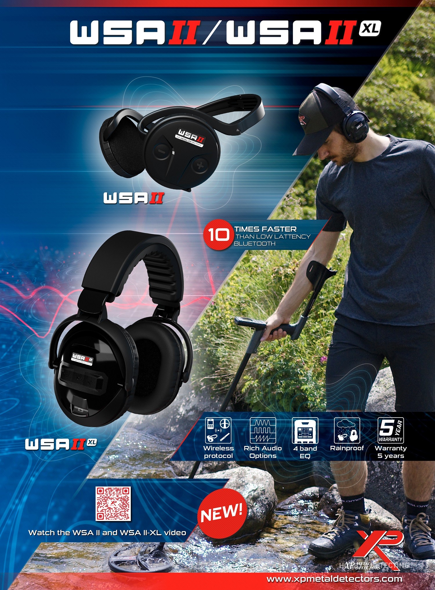 The new XP WSA II and WSA II XL headphones for Deus 2 are available in ...